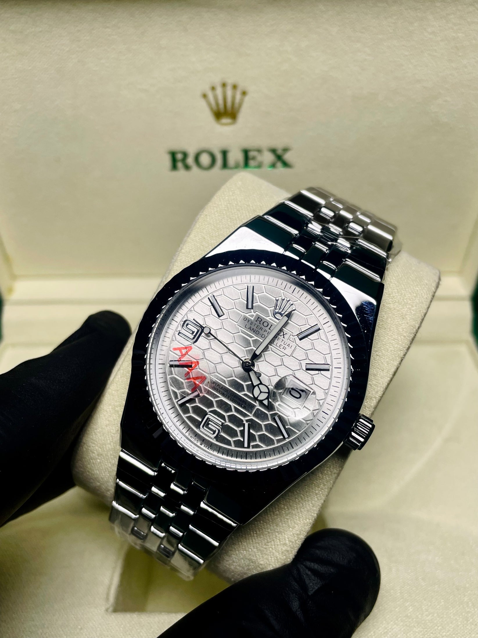 RLX Land Dweller With White Dial & Master Lock – ALI STORE